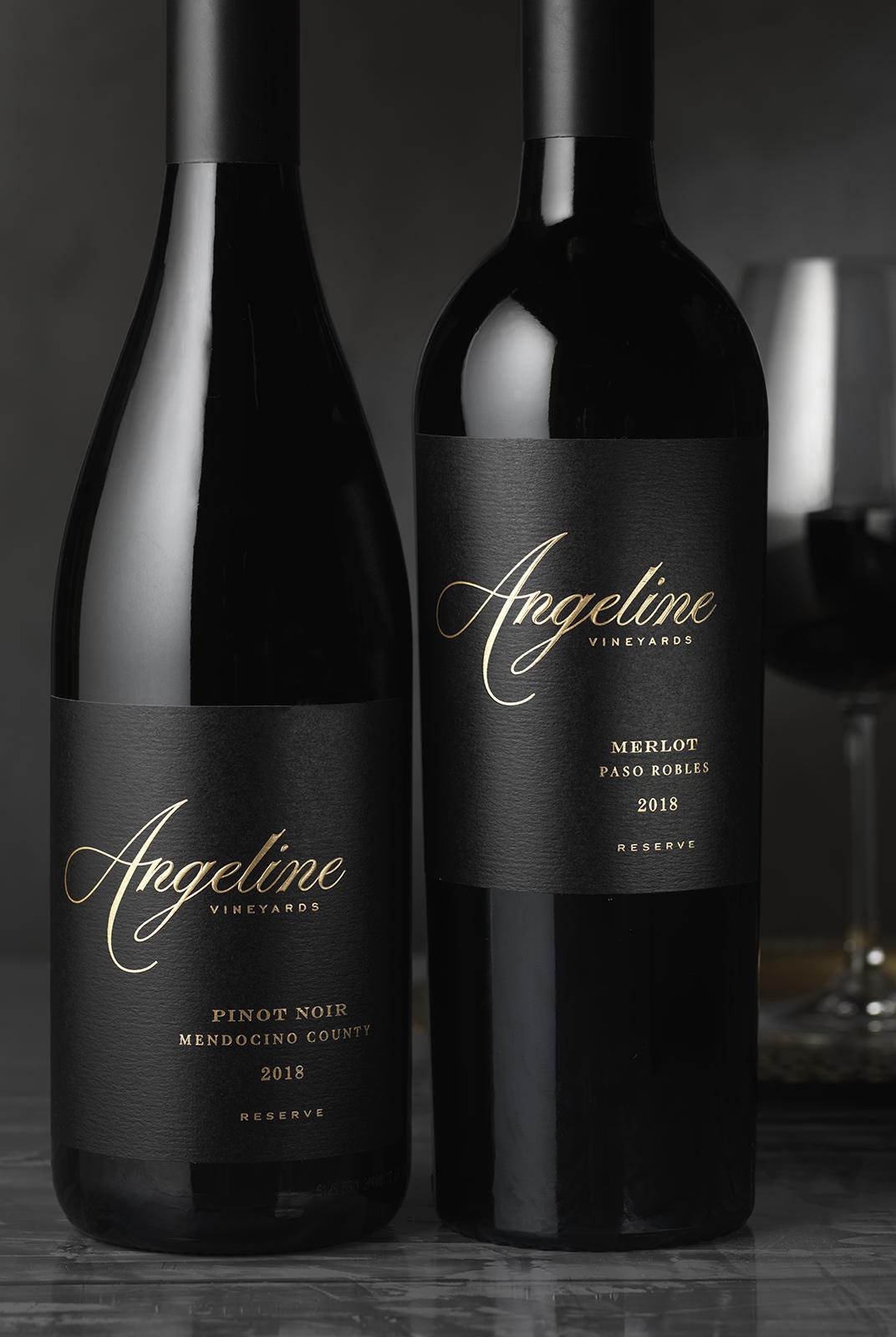 Angeline Vineyards Wine Design | CF Napa Brand Design