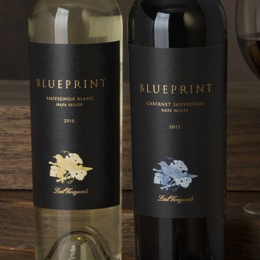 Lail Vineyards Blueprint Wine Design | CF Napa Brand Design