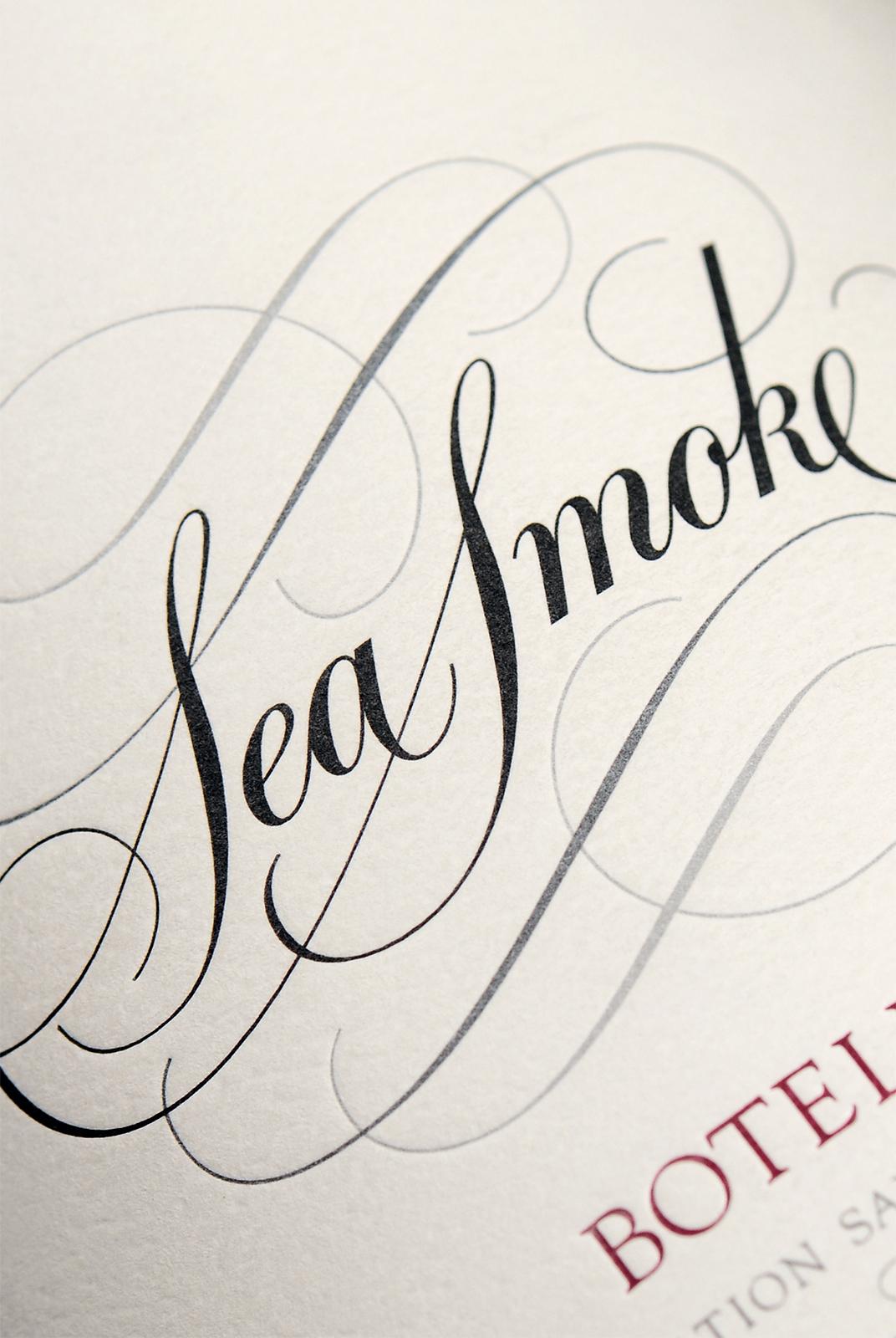 Sea Smoke Wine Design | CF Napa Brand Design