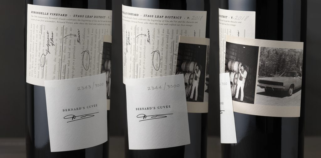 Clos du Val Bernard’s Cuvée Wine Design | CF Napa Brand Design