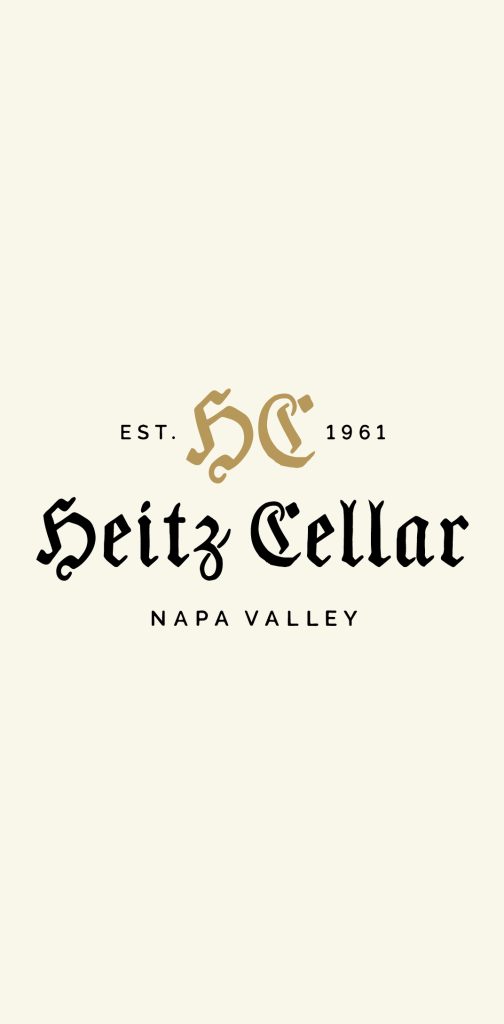Heitz Cellar Wine Logo Design | CF Napa Brand Design