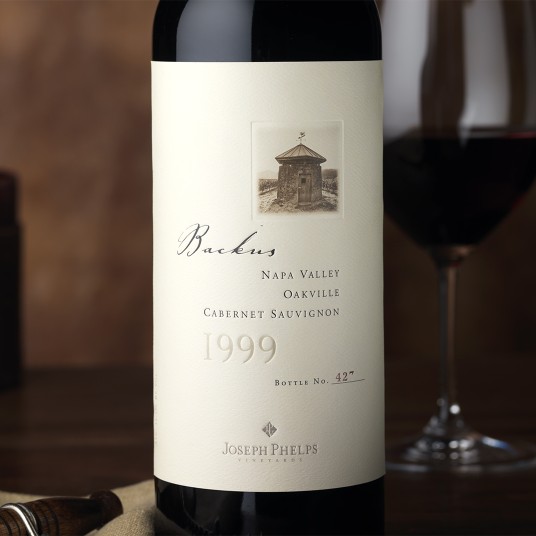 Joseph Phelps Backus Wine Design | CF Napa Brand Design