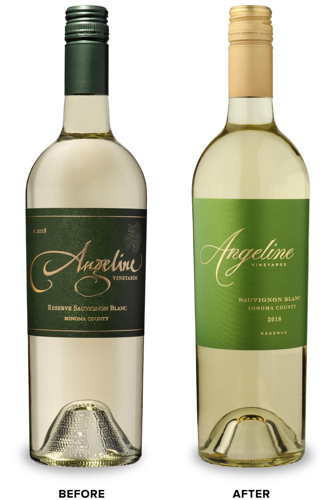 Angeline Vineyards Wine Design | CF Napa Brand Design