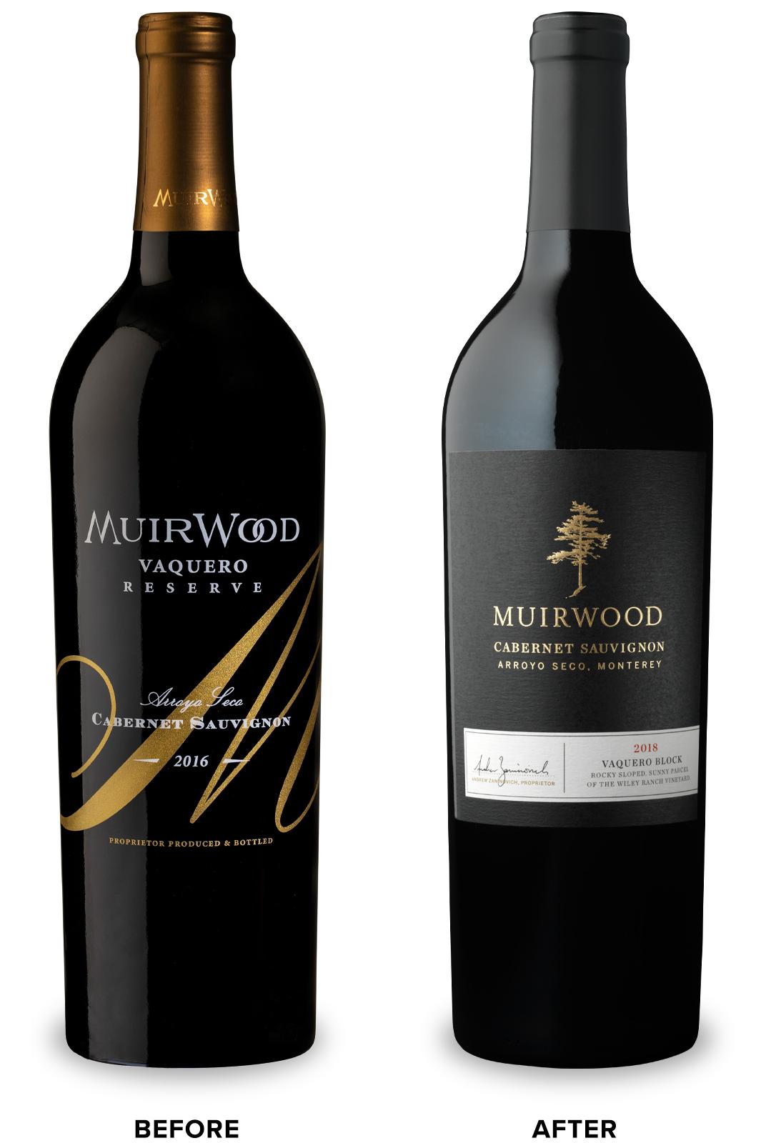Muirwood Wine Design | CF Napa Brand Design
