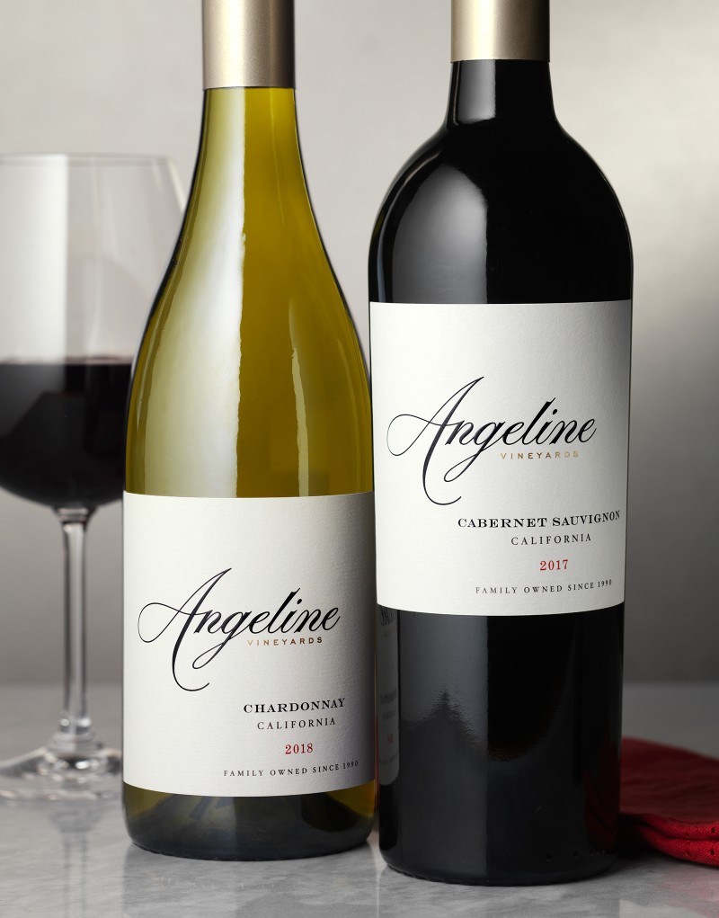 Angeline Vineyards Wine Design | CF Napa Brand Design