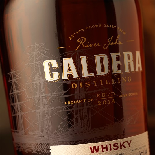 Caldera Distilling Design | CF Napa Brand Design