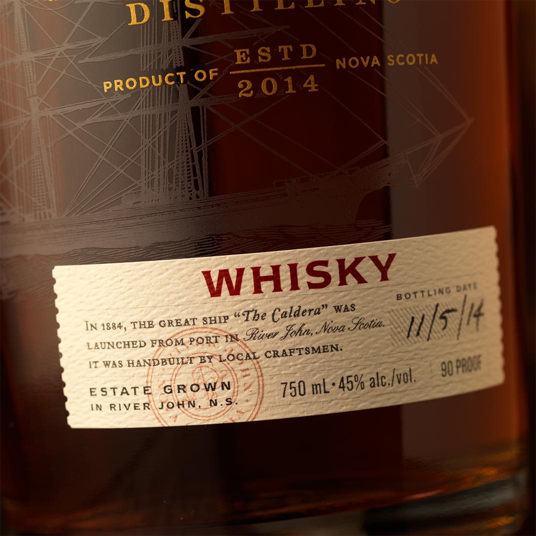 Caldera Distilling Design | CF Napa Brand Design