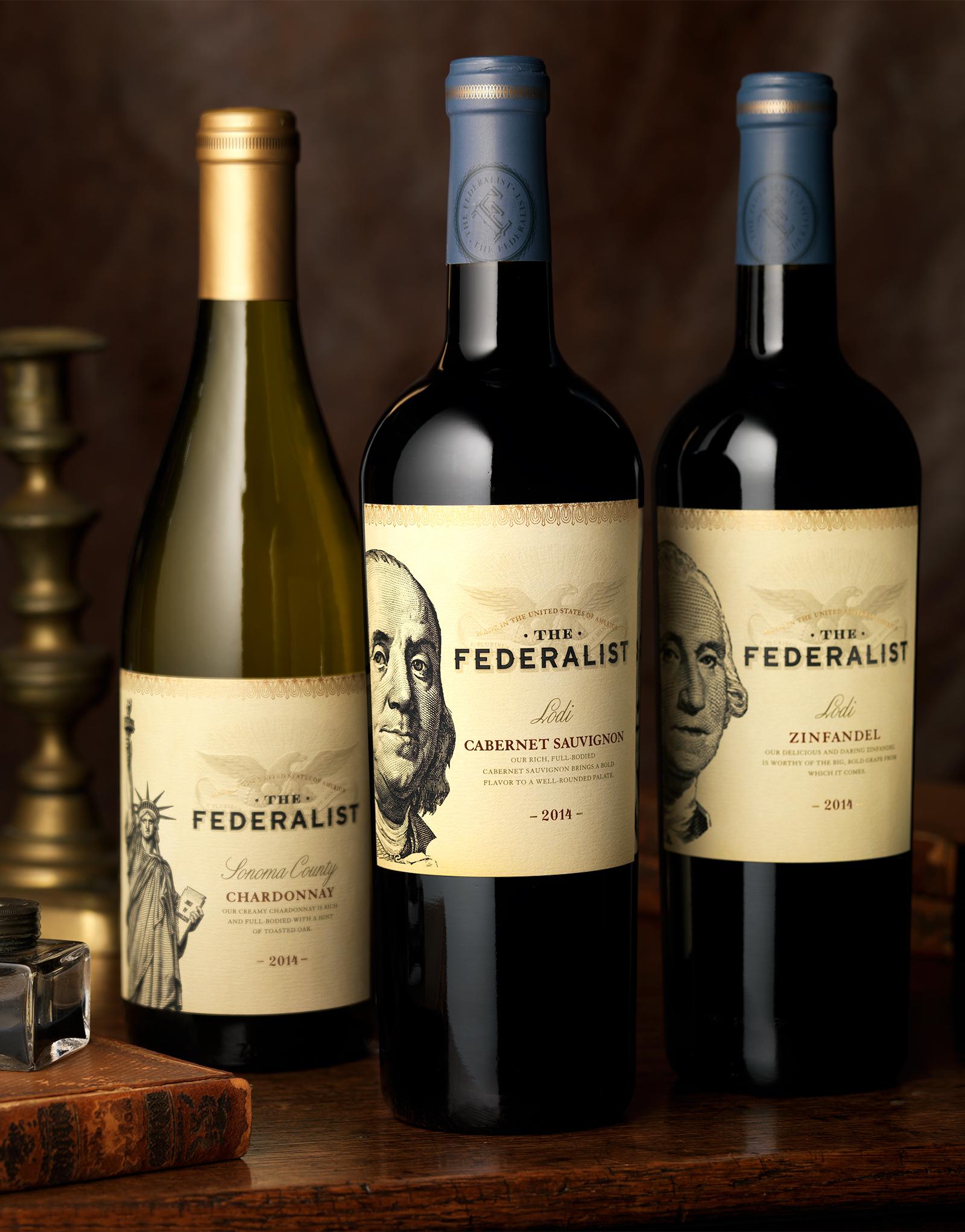 The Federalist Wine Design | CF Napa Brand Design