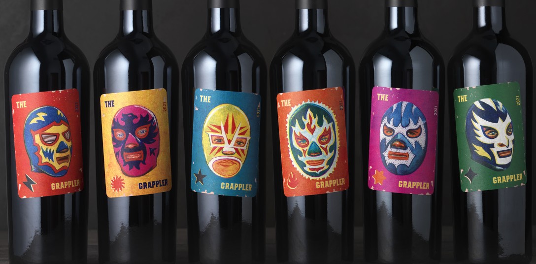The Grappler Wine Design | CF Napa Brand Design