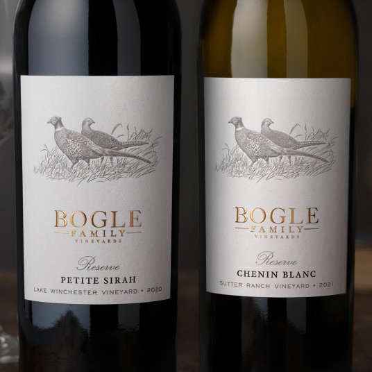 Bogle Vineyards Reserve Wine Design | CF Napa Brand Design