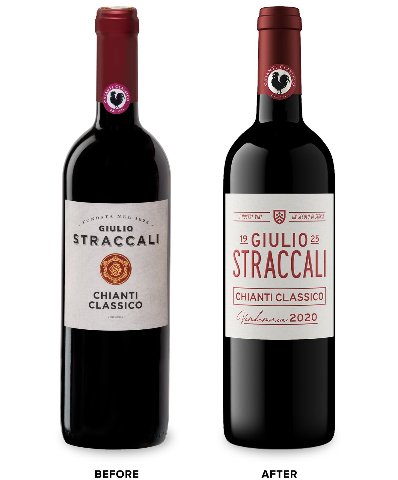 Giulio Straccali Wine Design | CF Napa Brand Design