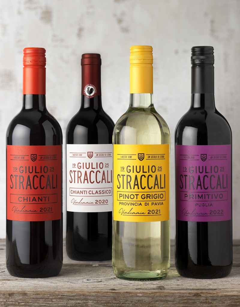 Giulio Straccali Wine Design | CF Napa Brand Design
