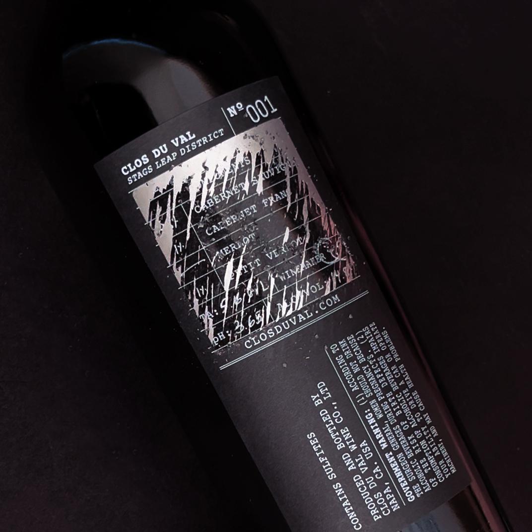 Clos du Val Blind Tasting Wine Design | CF Napa Brand Design