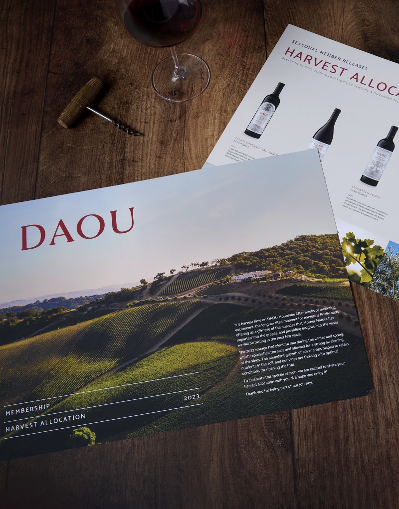 DAOU Vineyards Design | CF Napa Brand Design