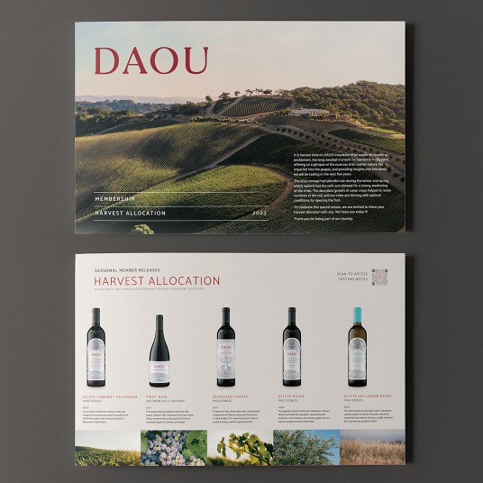 DAOU Vineyards Design | CF Napa Brand Design