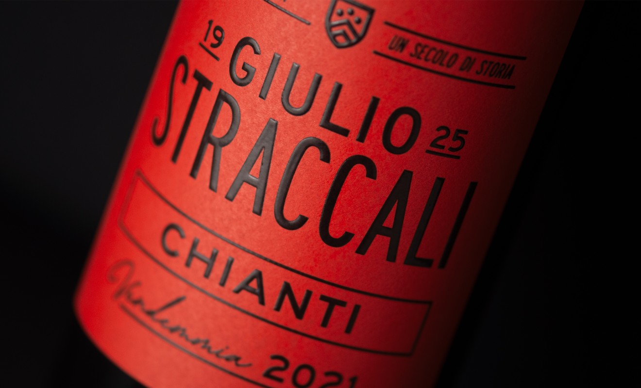 Giulio Straccali Wine Design | CF Napa Brand Design