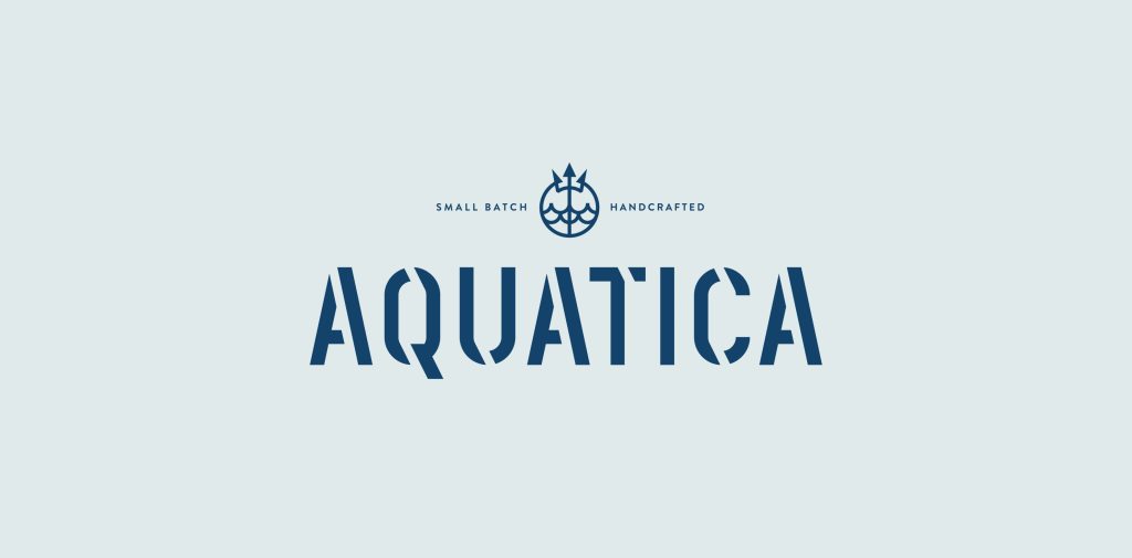 Aquatica Logo Design | CF Napa Brand Design