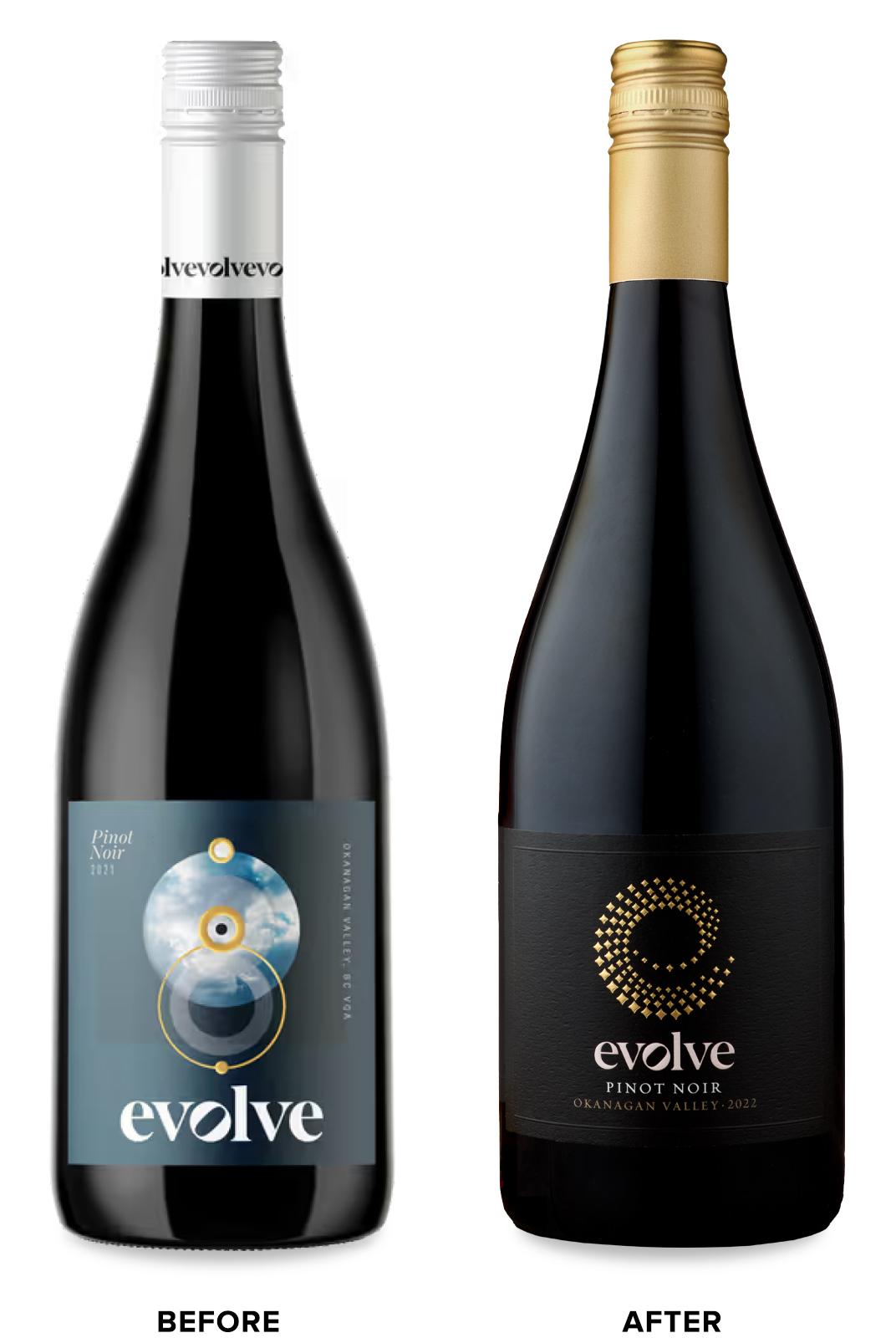Evolve Wine Packaging Design | CF Napa Brand Design