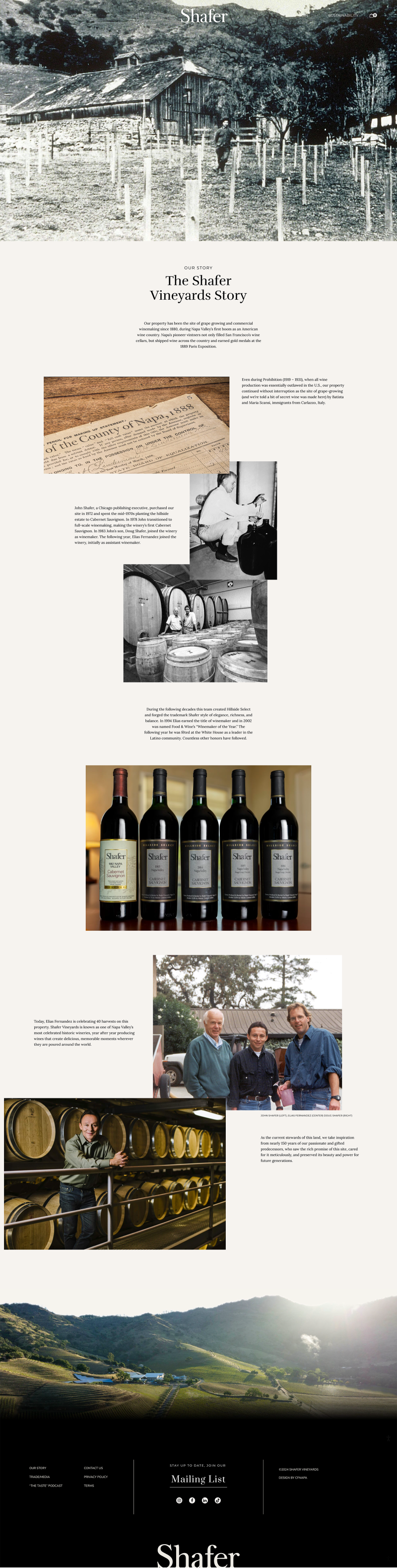 Shafer Vineyards