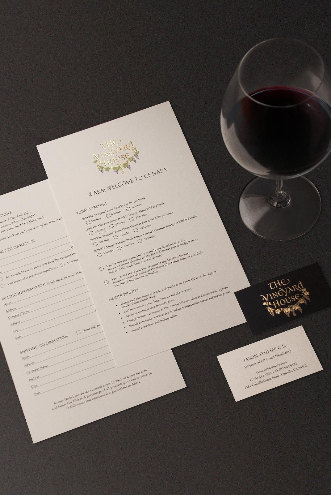 The Vineyard House Design | CF Napa Brand Design