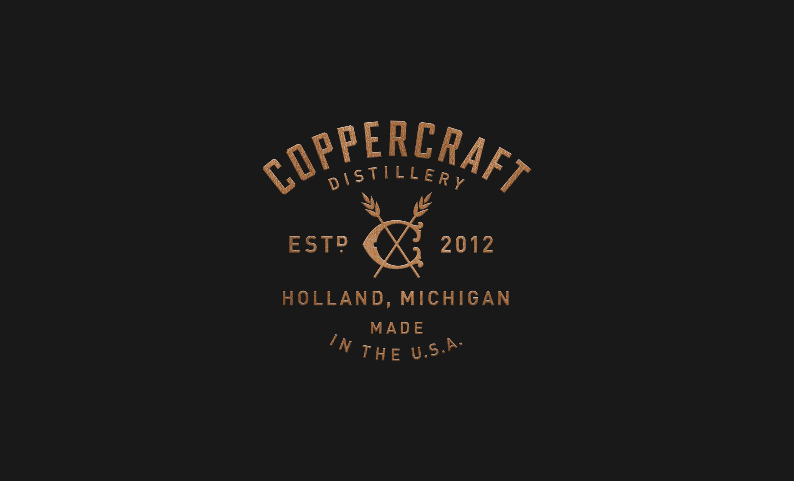 Coppercraft Distillery Design | CF Napa Brand Design