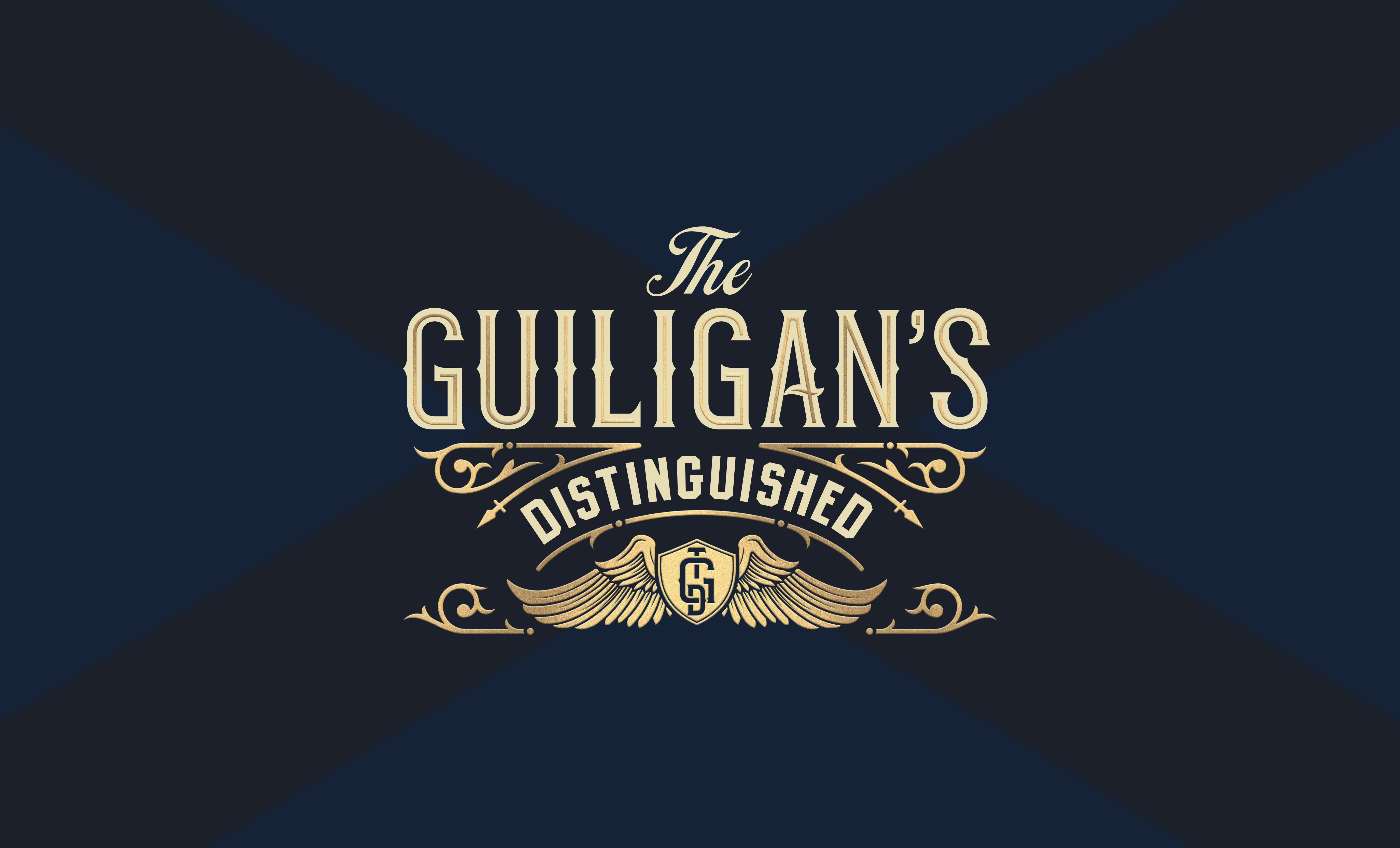 The Guiligan’s Distinguished Spirits Design | CF Napa Brand Design