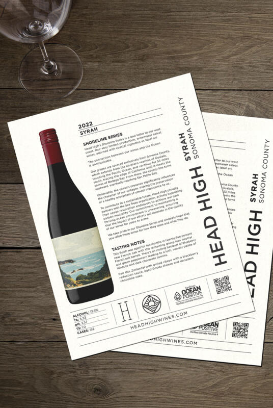 Head High Wines Packaging Design | CF Napa Brand Design