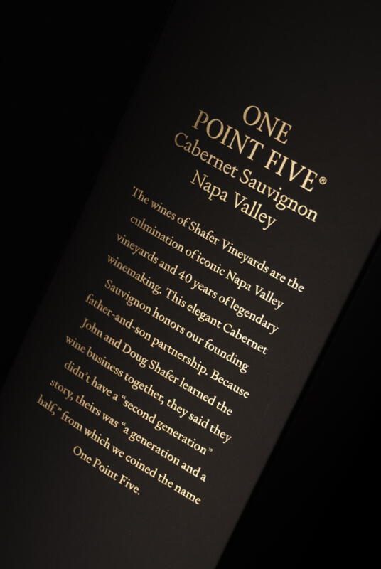Shafer Vineyards Gift Box | CF Napa Brand Design