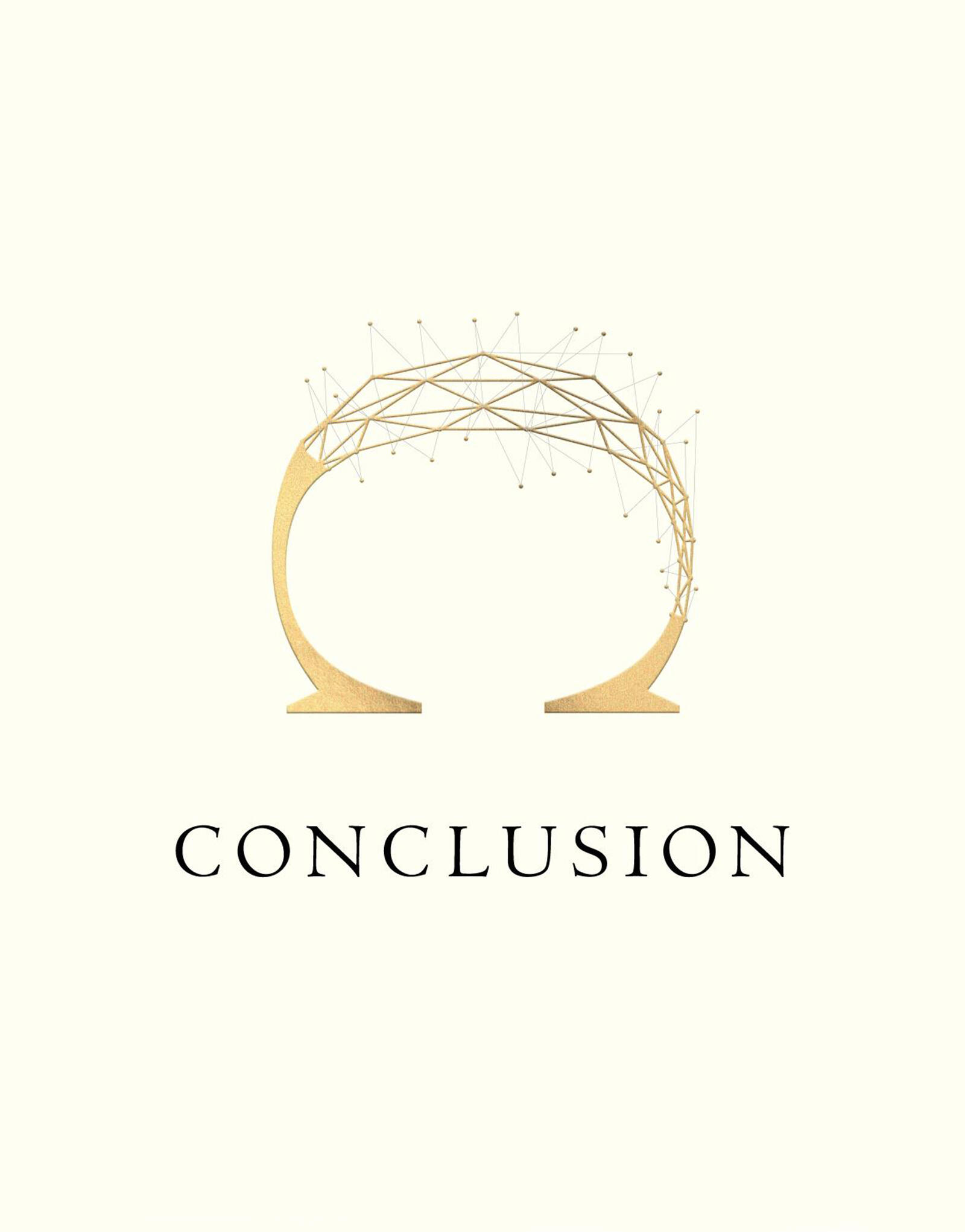 Conclusion Wines Logo Design | CF Napa Brand Design